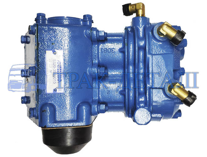 5320-3509015 Компрессор 2-х цилиндровый КАМАЗ ("Паневежио Аурида ...