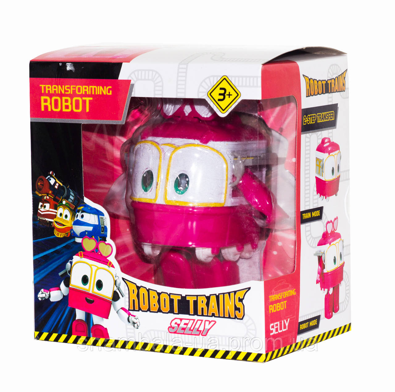 Робот Robot Trains "Розовый поезд Selly" 2-Step (074009), цена 180 грн ...