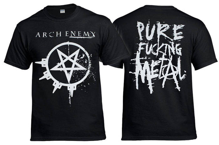 Футболка ARCH ENEMY Pure Fucking Metal (ID#1172041728), цена: 380 ...