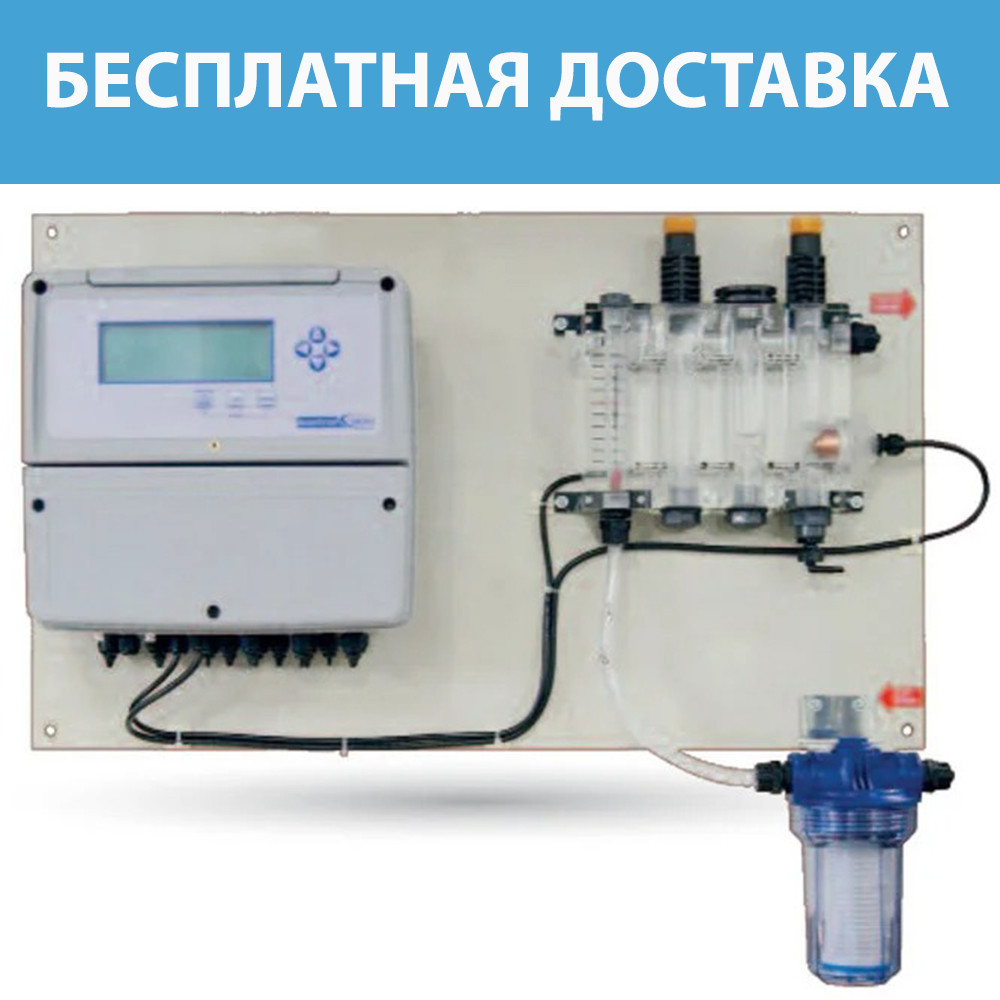 Станция дозации Seko Kontrol PC 800 (pH/Cl) без насосов для соленой ...