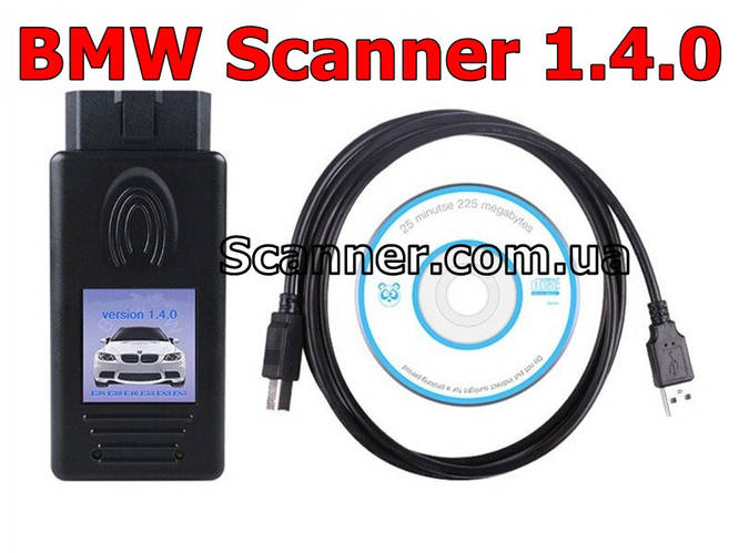 Автосканер BMW Scanner 1.4.0 діагностика БМВ OBD2 16 Pin (ID#1151233170 ...