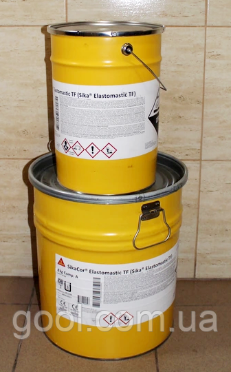 Sika Elastomastic TF епоксидне двокомпонентне покриття для бетону і ...