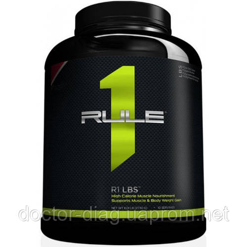 Rule One Proteins Гейнер Rule One R1 LBS, 2.7 кг (vanilla creme), цена ...