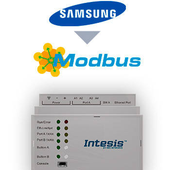 Шлюз Samsung NASA VRF systems to Modbus TCP/RTU Interface - 16 units ...