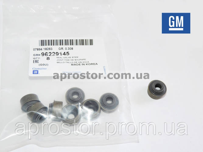 Сальник клапана 1,5 SOHC Авео/Вида (цена за 8 штук) GM 96229145 (ID ...