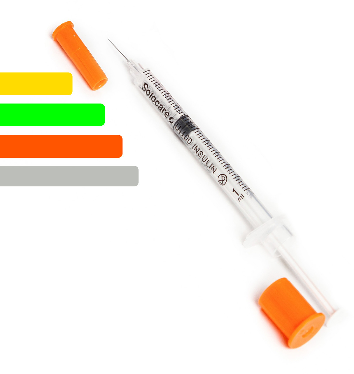 Купить Шприц инсулиновый 1 мл, игла 13мм от компании Smuzhka