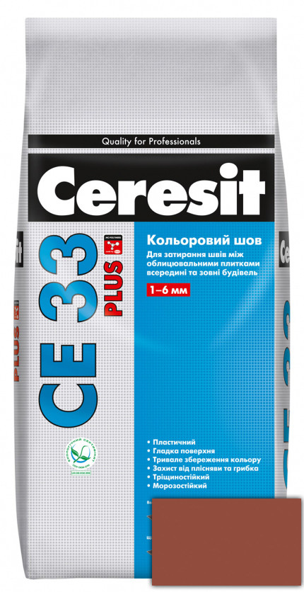 Фуга Ceresit CE 33 Plus 134 Клінкер 2кг (ID#1175748962), цена: 182.50 ...