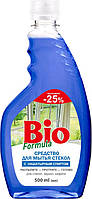 Bio Formula средство для мытья стекол и зеркал с нашатырным спиртом 500 ...