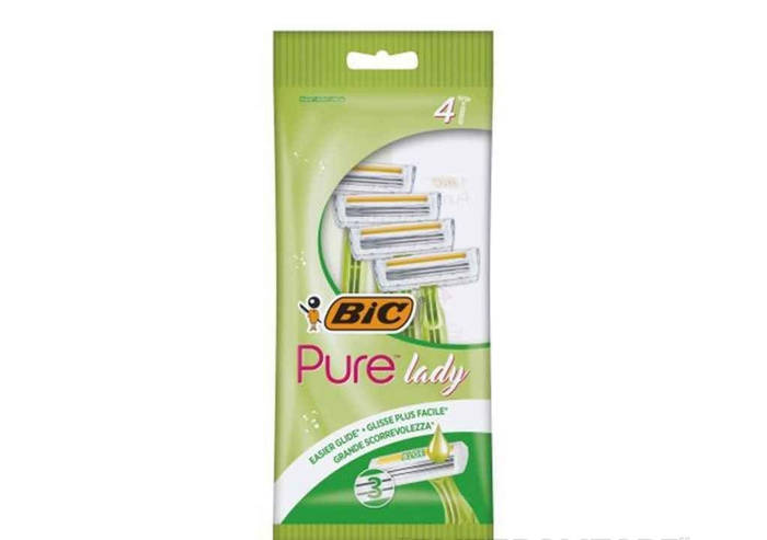 BIC станки для бритья BIC pure 3 lady 4 шт (ID#1174695450), цена: 50 ...