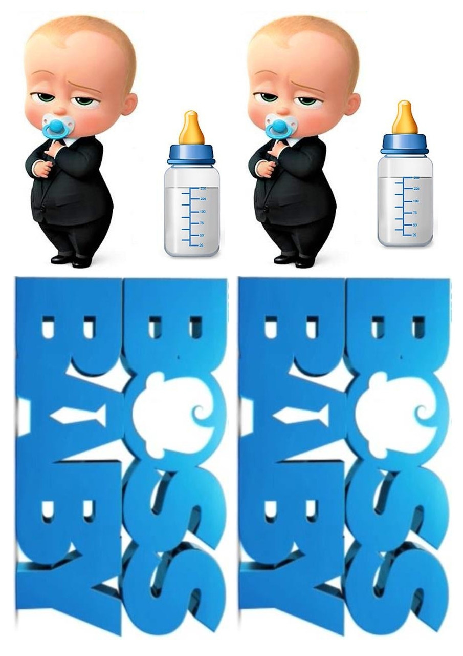 Вафельная картинка босс молокосос девочка