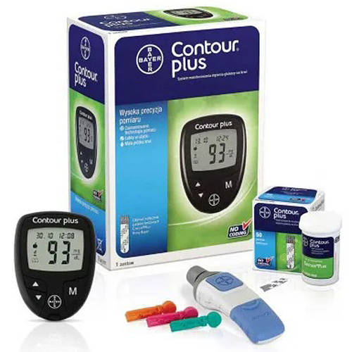 Купить Глюкометр Contour PLUS - Контур ПЛЮС +50 тест-полосок, цена 1040 ...