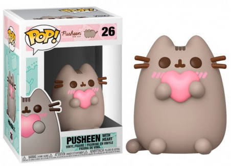 Фигурка Funko Pop Фанко Поп Пушин Кот Пушин с с сердцем Pusheen Cat ...