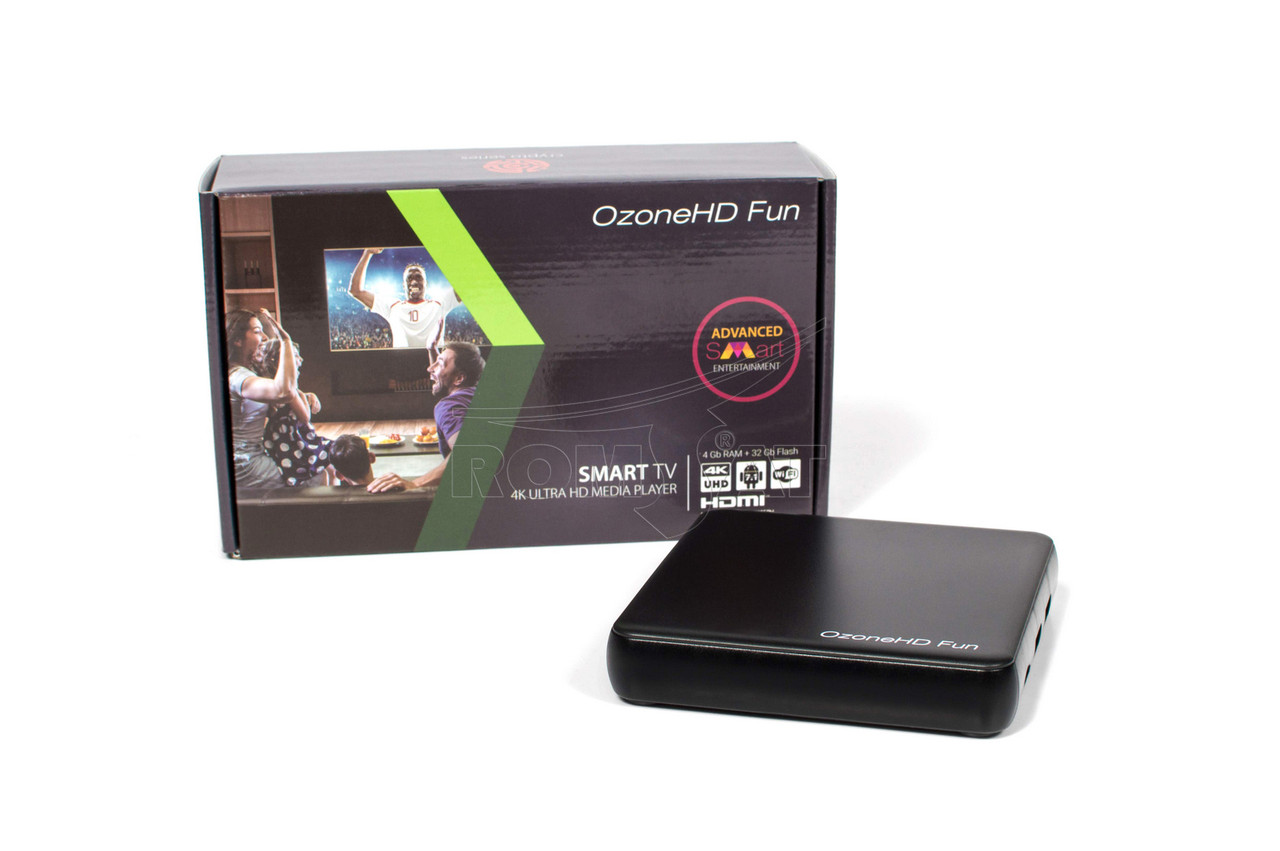 Смарт Тв Приставка (SMART BOX) OZONE HD FUN 4 \ 32 — Купить Недорого на Bigl.ua (1173968956)