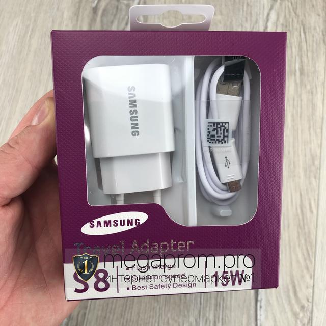 Зарядное Устройство Samsung S8 Ep-ta600 Travel Adapter Сетевой Адаптер ...
