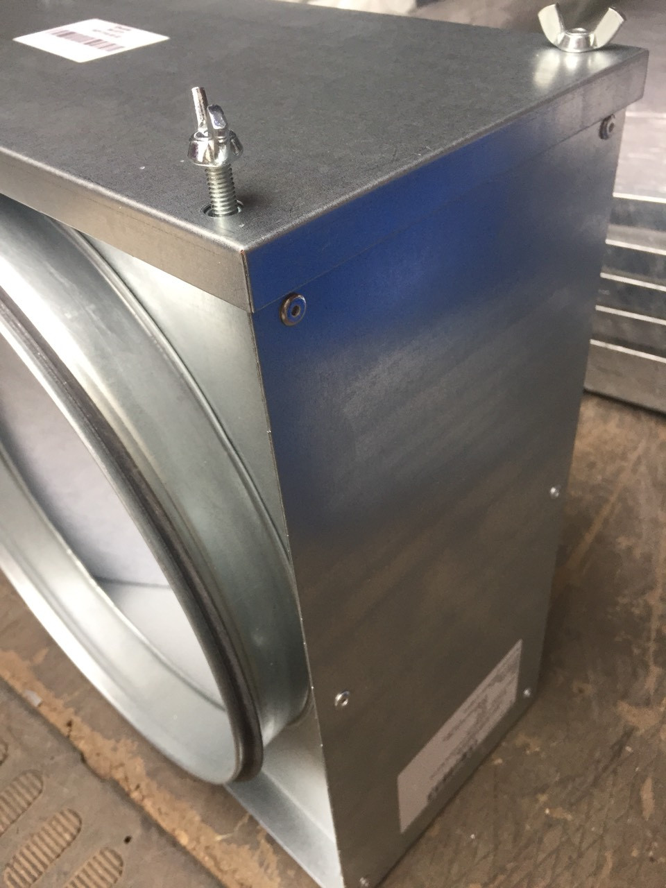 Фільтр для вентиляції з касетним фільтром G4 круглого каналу 100мм (ID ...