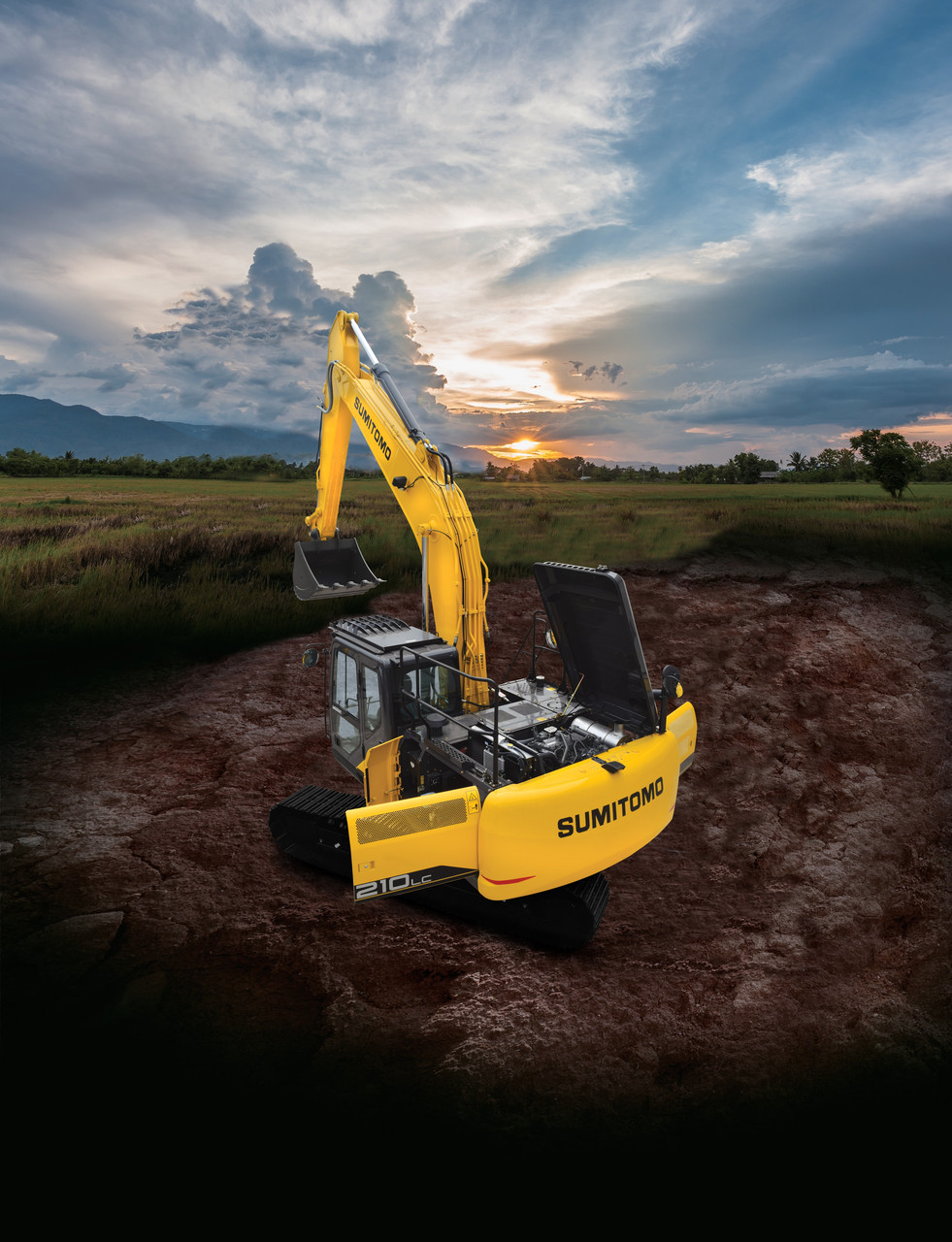 Купити Гусеничний екскаватор Sumitomo SH 210 LC 2007 р. в., ціна ...