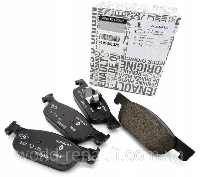 Купити Renault (Original) 410604682R - Комплект передніх гальмівних ...