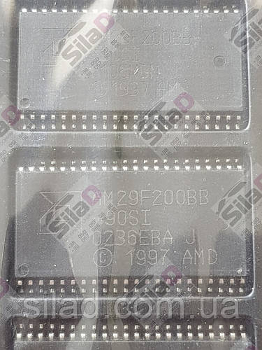 Купить Микросхема AMD AM29F200BB-90SI Flash память корпус PSOP44, цена 180 ₴ — Prom.ua (ID ...