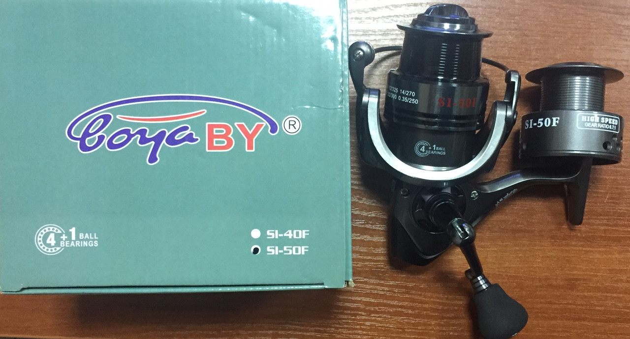 Катушка BoyaBy SI-40F 4+1: продажа, цена в Одессе. Рыболовные катушки от "Интернет-магазин ...