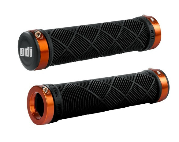 Купить Грипсы ODI Cross Trainer MTB Lock-On Bonus Pack Black w/Orange ...