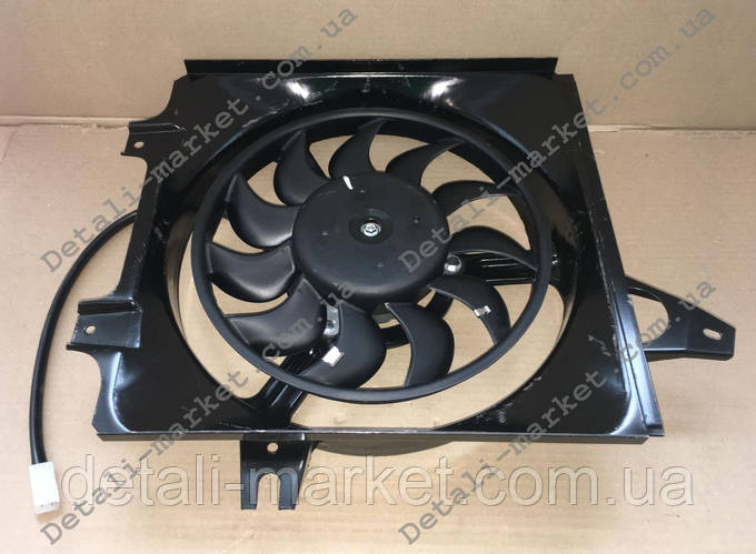 Вентилятор в сборе с диффузором Таврия, Славута (мотор Лузар) (ID ...