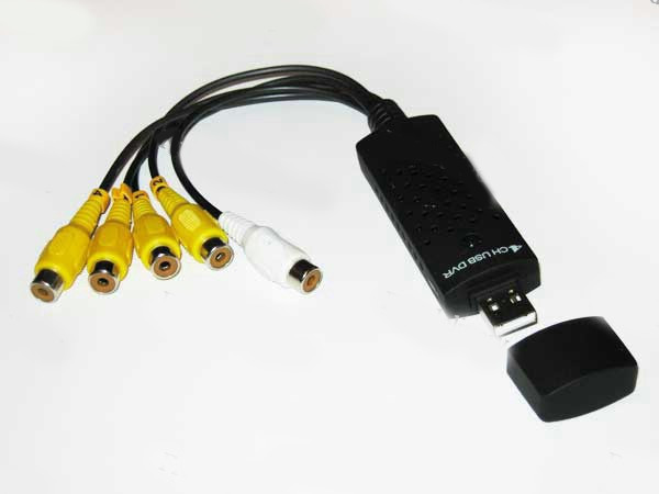 4-канальная USB Карта Видеозахвата EasyCap, DVR — Купить Недорого на ...