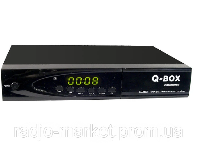 Купити Комбінований ресивер Q-BOX CONCORD COMBO, ціна 548.70 ₴ - Prom ...