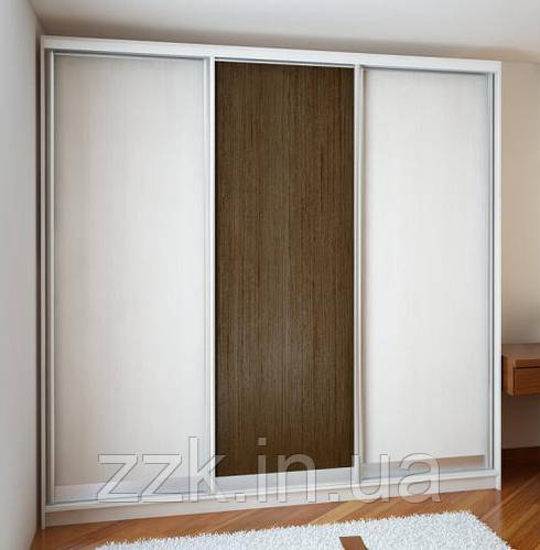 Купить Раздвижные двери для шкафа-купе. 3 шт. Проём 2350х1500. Цвет ...