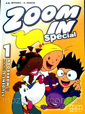 Zoom in 1 student's Book+Workbook with CD-ROM Ukrainian Edition (ID ...