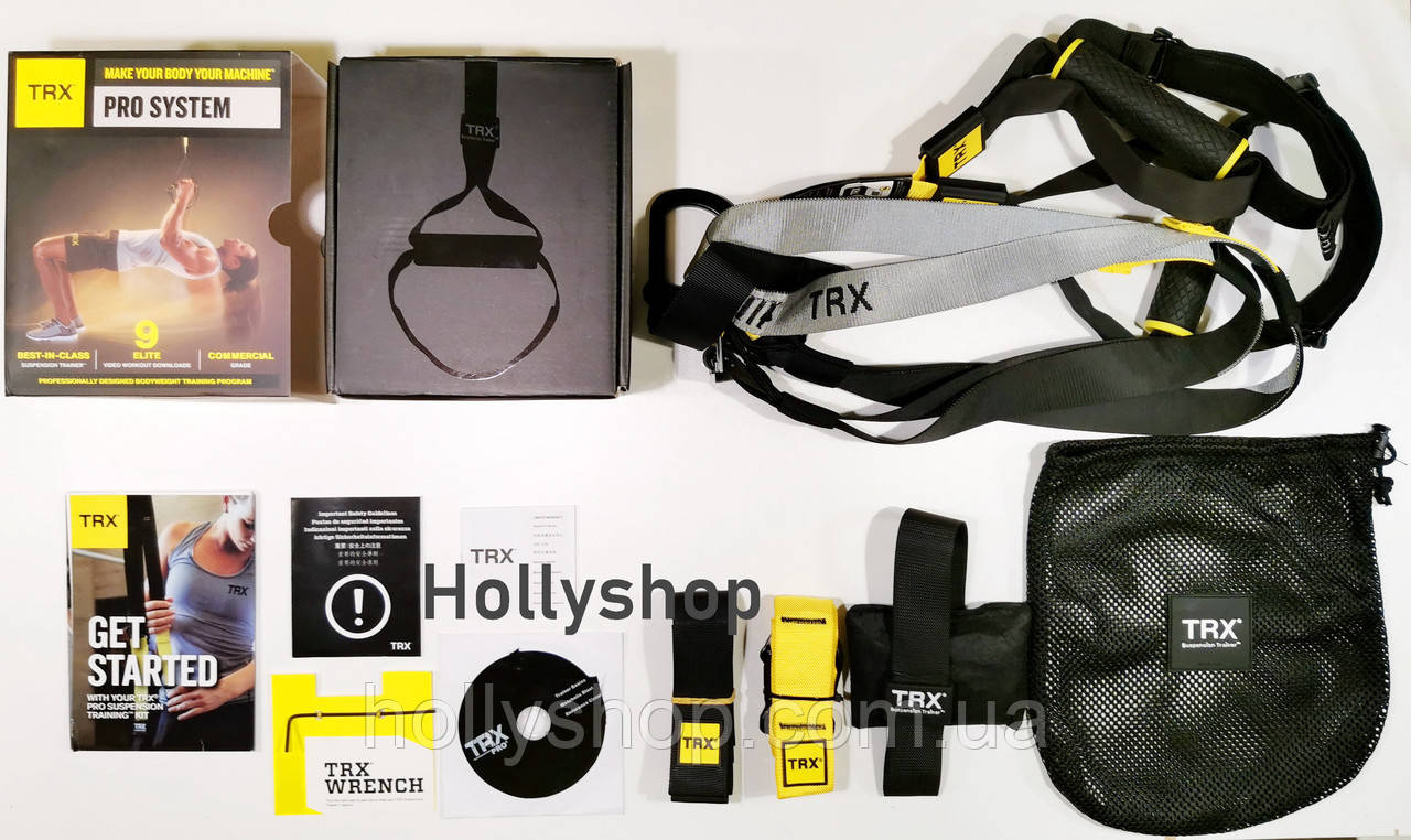 Функциональные Петли TRX Pro Pack 2020 ТРХ ПРО 4 Подвесные Петли ...