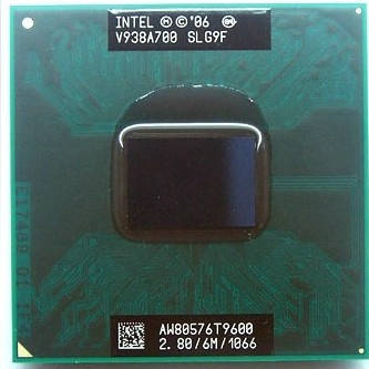 Процессор для ноутбука Intel Core 2 Duo T9600 2.80GHz/6M/35W Socket P ...
