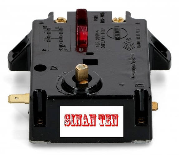 Терморегулятор TIS-T85 /16А /250V /Тмах=78°С (з захистом від перегріву ...