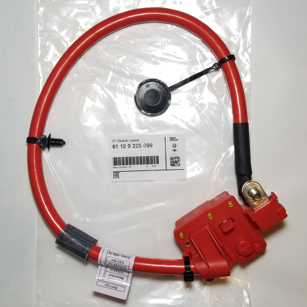 Купити Плюсовий провід АКБ з пиропатроном оригінал BMW 61129225099 ...