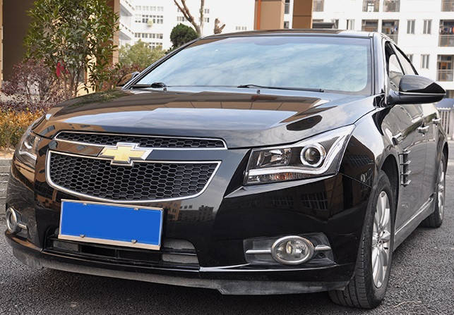 Фари Chevrolet Cruze тюнінг led оптика (лінза під ксенон) (ID#781523051 ...