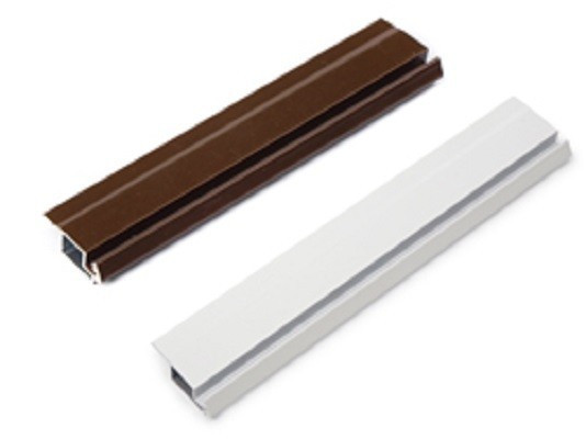 Купить Профиль москитный 10х30 внутренний 2 метра, коричневый, цена 146 ...