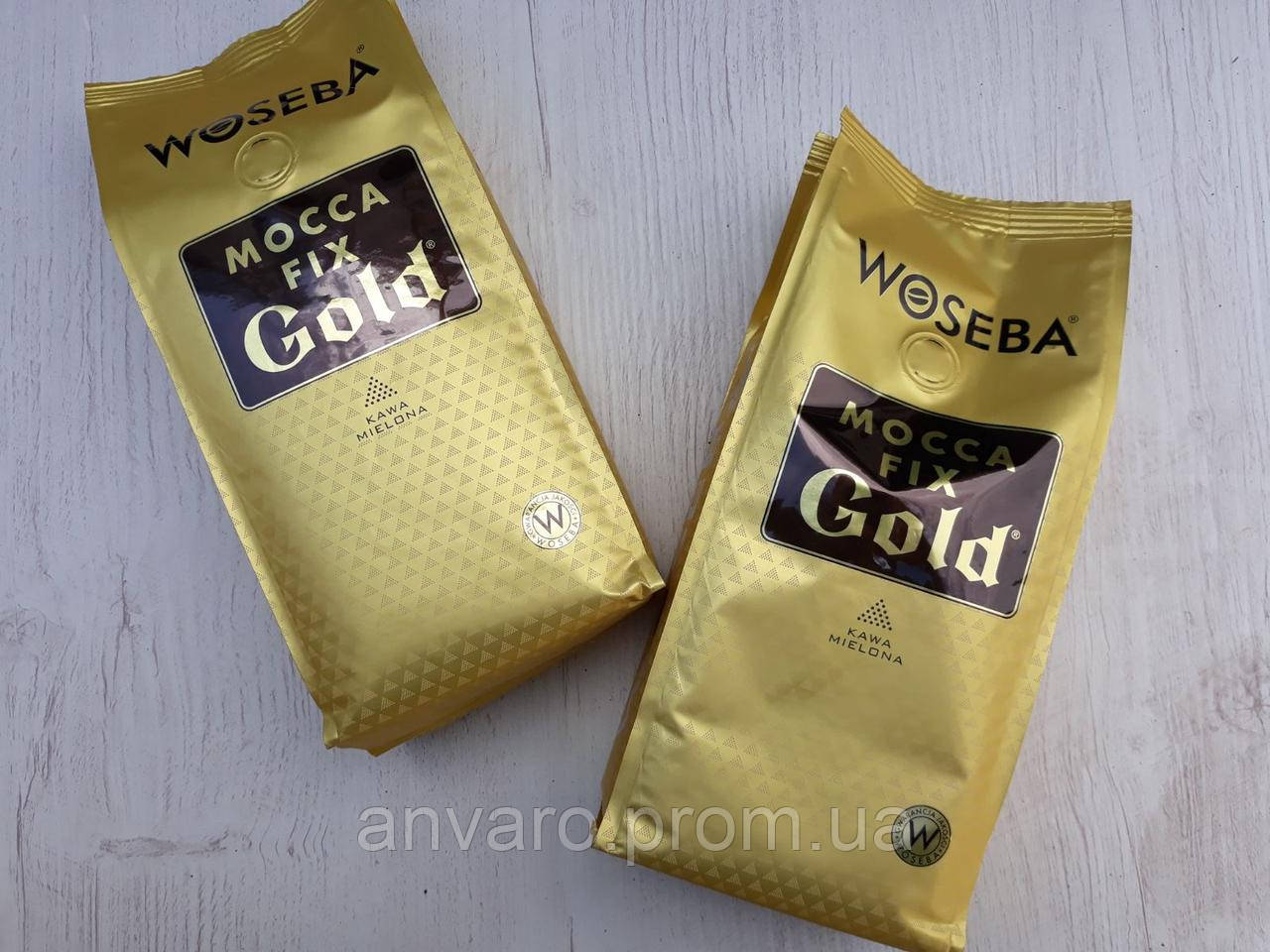 Кава мелена Woseba Mocca Fix Gold 500g (10шт/ящ), ціна 175 грн — Prom ...