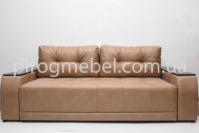 Купить Диван - еврокнижка с деревянными подлокотниками, цена 11500 ...