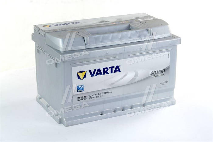 Аккумулятор 74Ah-12v VARTA SD (E38) (278x175x175),R,EN750 АЛЬФА РОМЕО ...