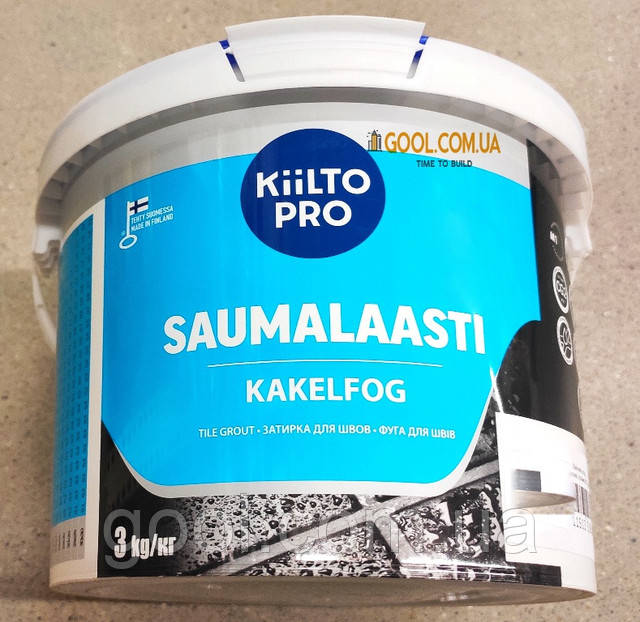 Затирка для швів плитки Kiilto Pro Saumalaasti колір світло-коричневий ...