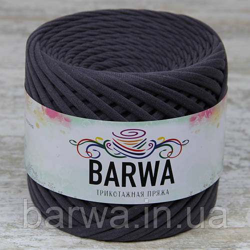 Купить Трикотажная пряжа BARWA standart 7-9 мм, цвет Вулканический ...