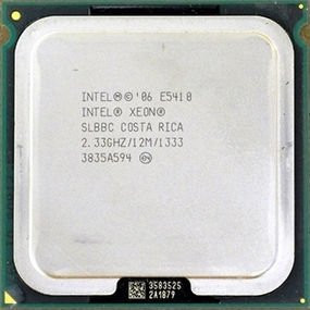 Intel Xeon E5410 CPU SLANW/SLBBC 2.33GHz/12M/80W Socket 771 Intel 5000P ...