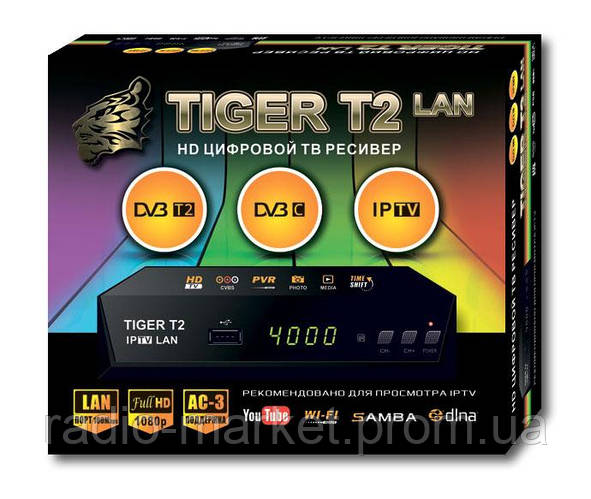Tiger T2 IPTV LAN (ID#667286044), цена: 771 ₴, купить на Prom.ua