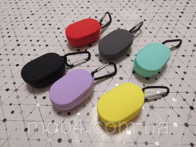 Чехол для наушников Xiaomi Redmi AirDots с карабином (ID#1188501630 ...
