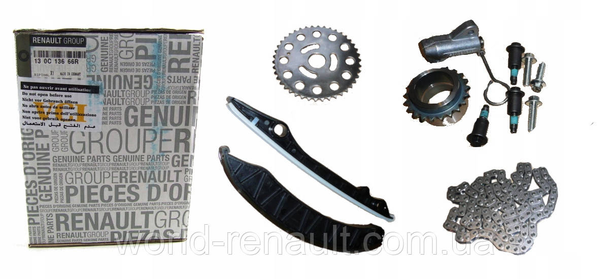 Renault (Original) 130C13666R - Комплект ланцюга ГРМ (бі-турбо) на Рено ...