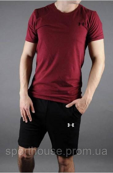 Мужской Летний Комплект Футболка и Шорты Андер Армор (Under Armour ...