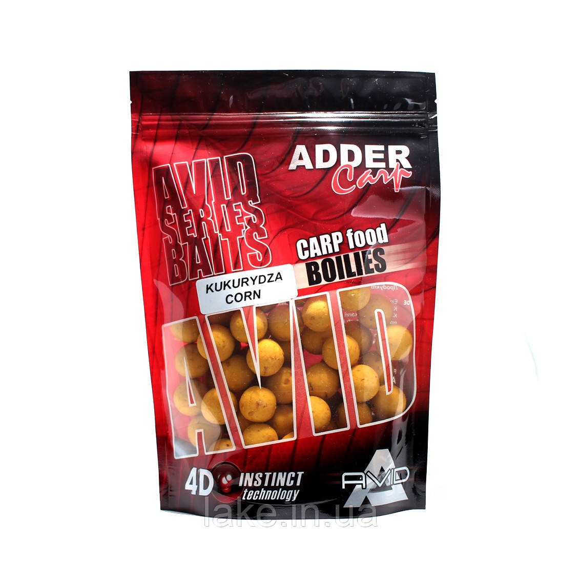 Купити Бойли Adder Carp Boilies AVID Corn 1kg (18mm) (Кукурудза), ціна ...