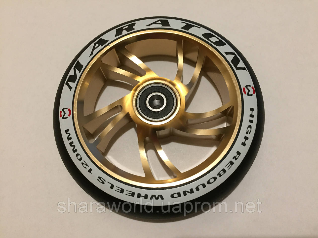 Купить Колесо металлическое для трюкового самоката 120 мм, цена 360 грн ...