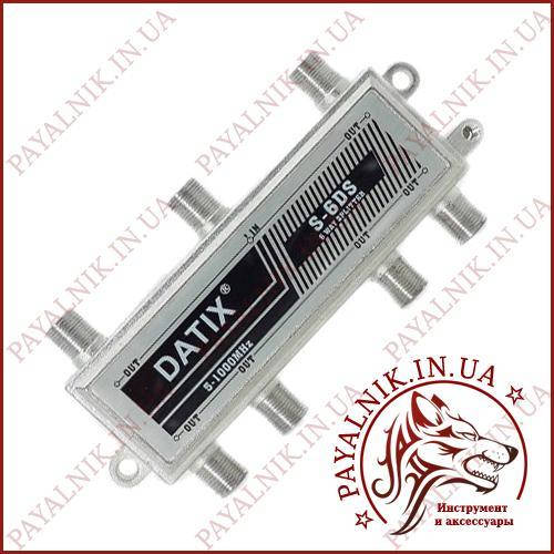 Купить Сплиттер 6-WAY Splitter DATIX S-6DS, цена 140 грн — Prom.ua (ID ...