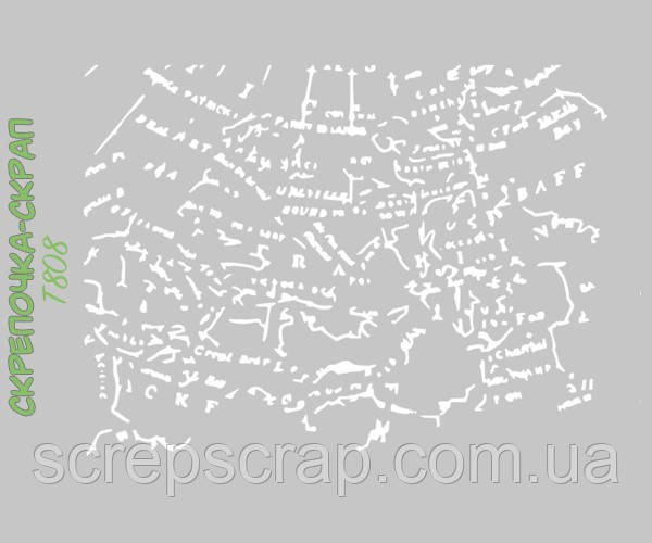 Купить Трафарет карта, цена 22 ₴ — Prom.ua (ID#1190911533)