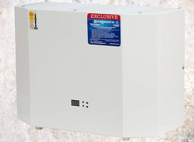 Купити Стабілізатор напруги Укртехнологія НСН-7500 Norma Exclusive, ціна 12800 грн - Prom.ua (ID ...